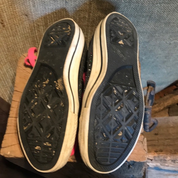 Converse | Shoes | Used Converse Size 4 Womens 6 Mens Glitter Shoes ...